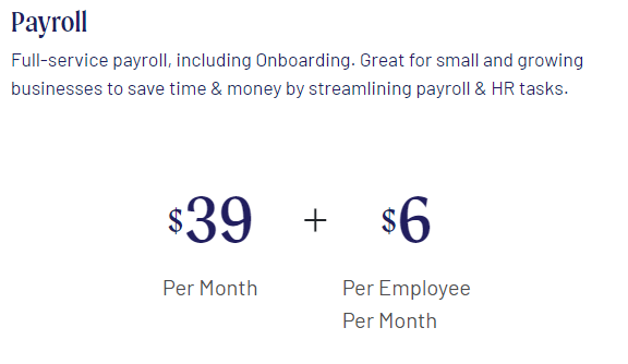 Payroll for Restaurants